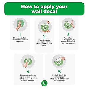 Multiple Font Custom Name JJ and Cody CoComelon Kids Wall Decal - EGD X CoComelon Series - Prime Collection - Wall Decal for Room Decorations - Mural Wall Decal Sticker (EGDCOCO004)