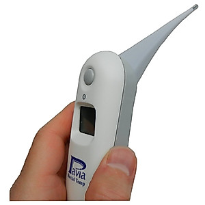 Pavia Rectal Temp Veterinary Thermometer for Dogs, Cats, Horses, Pets and Livestock. Accurate Temps in Only 6 Seconds. Beeps When Ready. Trusted by Veterinarians, Breeders and Pet Owners.