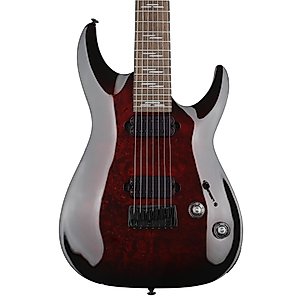 Schecter Omen Elite-7 Electric Guitar - Black Cherry Burst
