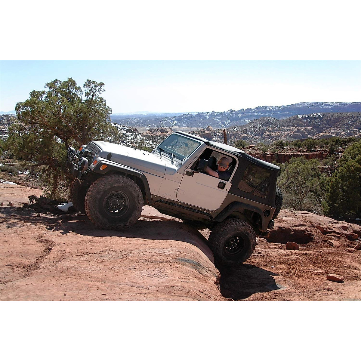 Smittybilt Replacement Soft Top with Tinted Windows - 9971235 28x8x8