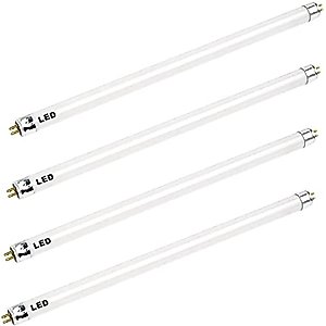 4 Pack T5 22 Inch LED F14T5CW LED Replacement Bulb F14T5 LED 9 Watts 920 Lumens Cool White 4100k 120V F14 T5 14 Watt Bulb