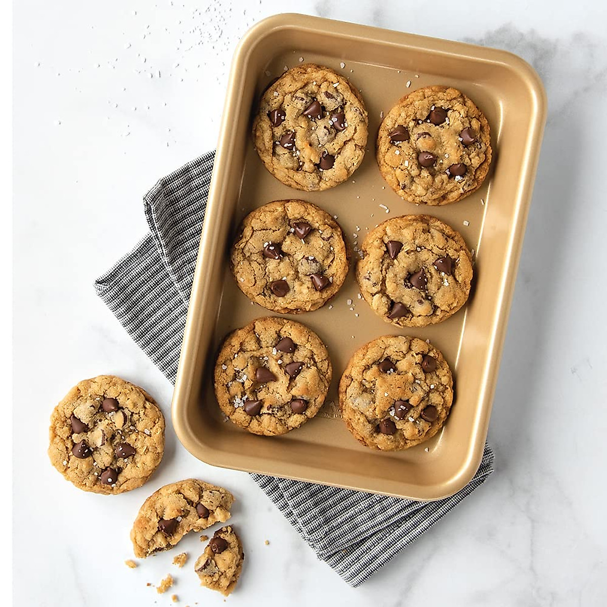 Nordic Ware Naturals Nonstick Eighth Sheet, 2-Pack