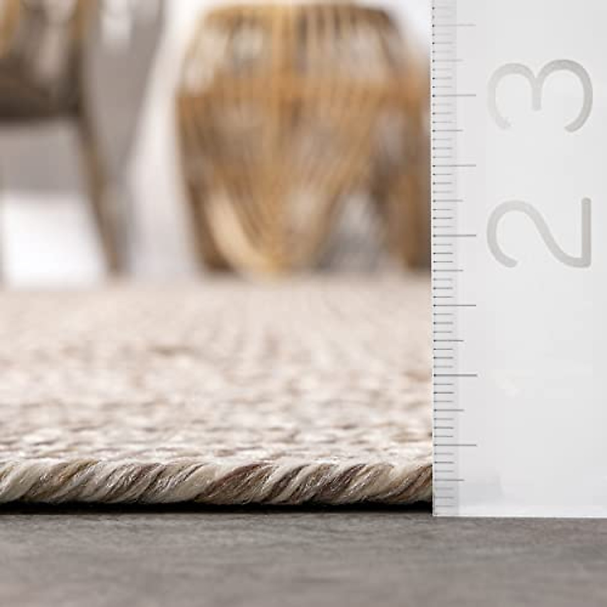 nuLOOM Wynn Braided Indoor/Outdoor Area Rug, 10' x 14', Tan