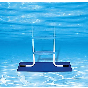 Poolmaster 32184 Swimming Pad/Pool Liner Protective Ladder Mat, 9 x 24 inch, Blue