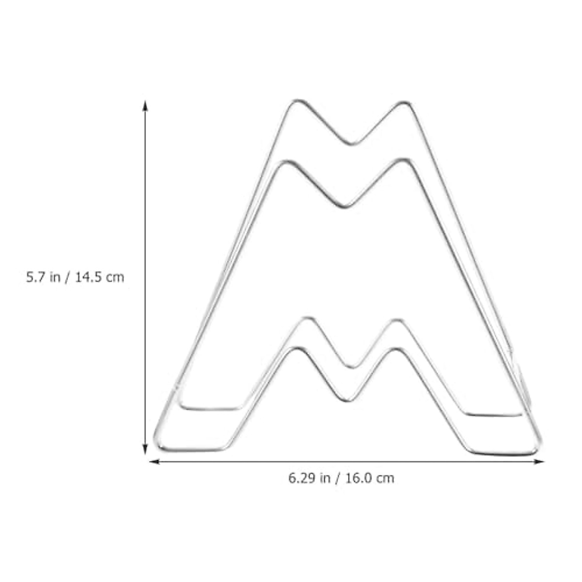 Yardwe 1 Set Cutting Boards Pot Holders Cabinets Pot Rack Cutting Board Holder Stand Corner Cabinet Organizer Cutting Board Holder for Cabinet Barbecue Stainless Steel Storage Rack