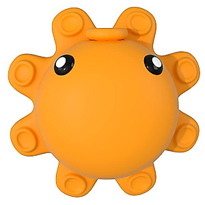 Bathtub Overflow Drain Cover Tub - tub Overflow Drain Cover, Soak Bath Overflow Drain Cover, Bathroom Spa Accessories, Adds Inches of Water for Deeper Bath (Silicone, Yellow)