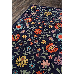 Momeni Newport Area Rugs, 2' X 3', Navy