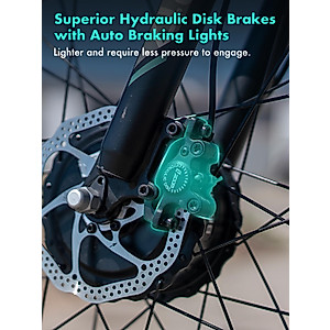 Emojo Electric Tricycle/Fat Tire Caddy Pro Trike, 500W 48V Hybrid Bicycle with Hydraulic Brake, Oversize Rear Cargo and Front Basket for Heavy-Duty Carrying or Delivery (Grey Caddy Pro)