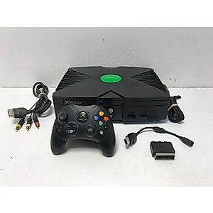 Microsoft Original Xbox Console with Controller, Power Supply, and AV Cable,Black