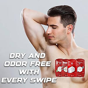 Spice Men's Variety Deodorant Stick, 4 Pack, Invisible Solid Deodorant Stick, Assorted Scents, Deep Sea, Restart, Ultra Defense, and Original, 1.69 Oz. Each