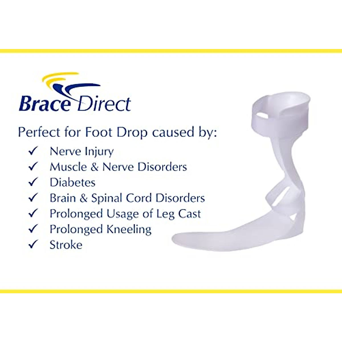 Brace Direct Right AFO + Small Night Splint