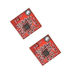 Comimark 2Pcs 3-6V TDA1308 Stereo Headphone Amplifier Board Module Preamplifier for Arduino