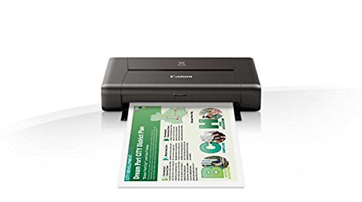 Canon PIXMA iP110 Portable Wi-Fi Photo Printer - High-Resolution Prints