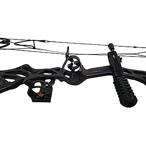 Southland Archery Supply SAS 5-Pin .029 Fiber Optics Bow Sight with LED Sight Light (Black)