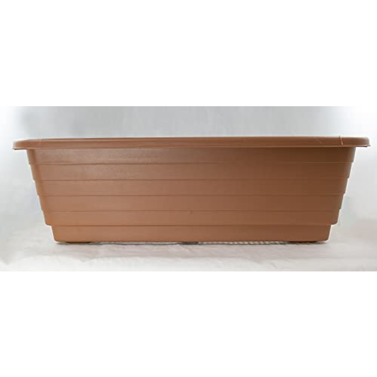 4 Japanese Brown Plastic Bonsai Training Pot/Flower Home Garden Planter 18"x 10.5"x 5.75"