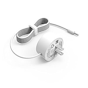 14V Power Cord Fit for Google Nest WiFi AC2200 (2nd gen) Router Nest Mini (2nd gen) Smart Speaker AC Charger Supply Adapter