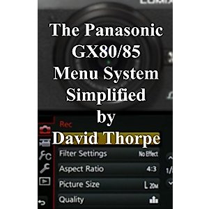 The Panasonic GX80/85 Menu System Simplified