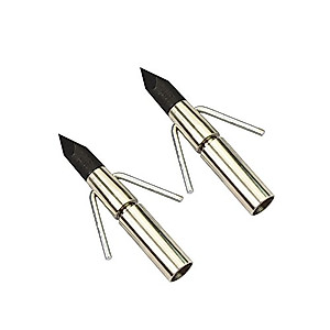GPP 6PK Bowfishing Arrow Point Broadheads Removeable Head Without Washer