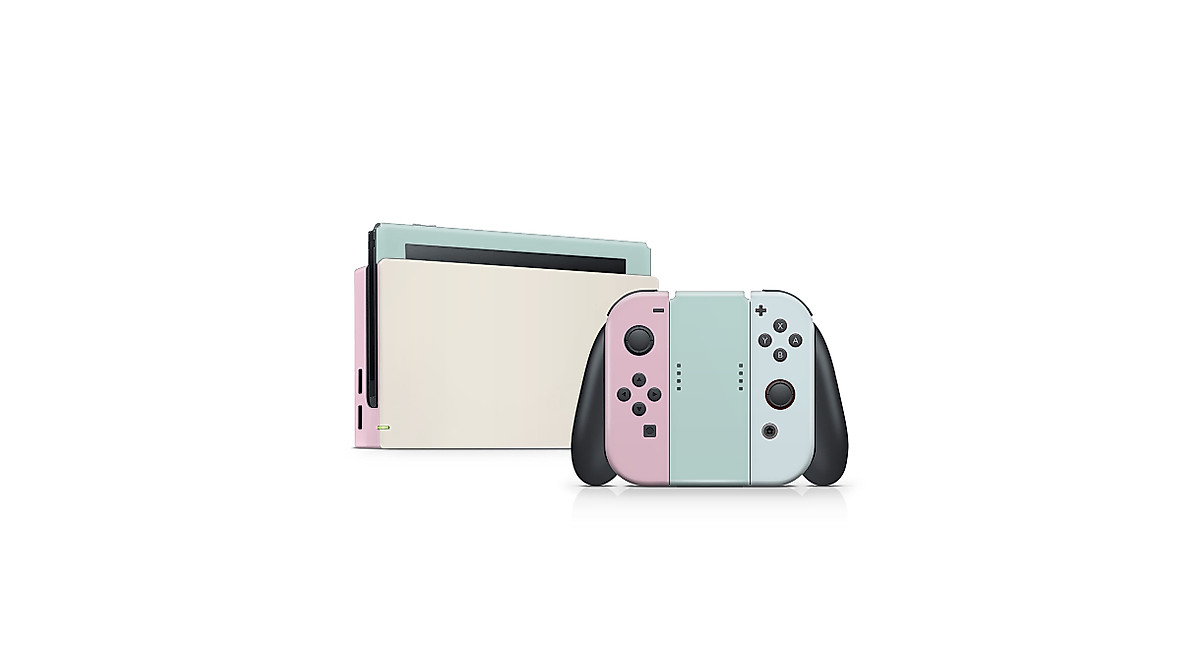 Tacky Design Blue Pastel Nintendo Switch Skin - Premium Vinyl