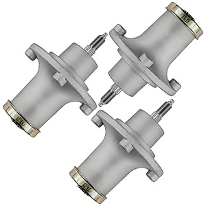 Caltric 3 Spindle Assembly Compatible with Husqvarna Mz48 Mz52 Mz5225 Mz6125 Mz6128 539112170