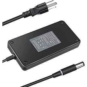 240W AC Adapter Laptop Charger Replacement for Dell Alienware M15 R3 R5 R7 R4 R6 R7 AMD M17 R3 R5 R4 Area 51M R2 G3 15 3500 G5 15 5500 5505 5510 5511 5520 5521 5525 5535 G7 15 7500 Power Supply Cord