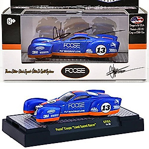 M2 Machines 1: 64SCALE FOOSE DESIGN FOOSE COUPE LAND SPEED RACER (BLUE) one sixty-four scale Guus design Foose Coupe Land Speed Racer (blue) [parallel import goods]