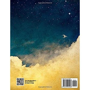 Huge Notebook | 300 Lined Pages, Night Sky Theme: 8.5 x 11 in, with Table of Contents and Page Numbers, Golding’s Large Journal Series