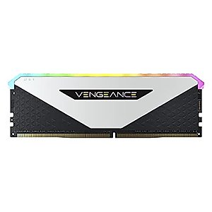 CORSAIR VENGEANCE RGB RT 32GB (2x16GB) DDR4 3200 (PC4-25600) C16 1.35V Desktop Memory