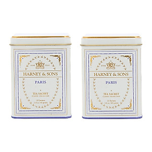 Harney & Sons Black Tea, Paris, 20 Sachets (Pack of 2)