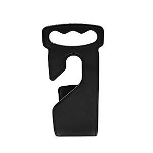 2 Pack Garden Hose Hanger Wall Mount Hose Holder Hook Fit To 25 50 75 100 150foot Hose (Large, Black)