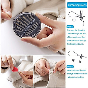Premium Sewing Kit Set - Portable Sewing Supplies for Beginner Traveler and Emergency Clothing Fixes,DIY Crafts Accessories with Thread, Scissors, Needles, Tape Measure and Other Accessories