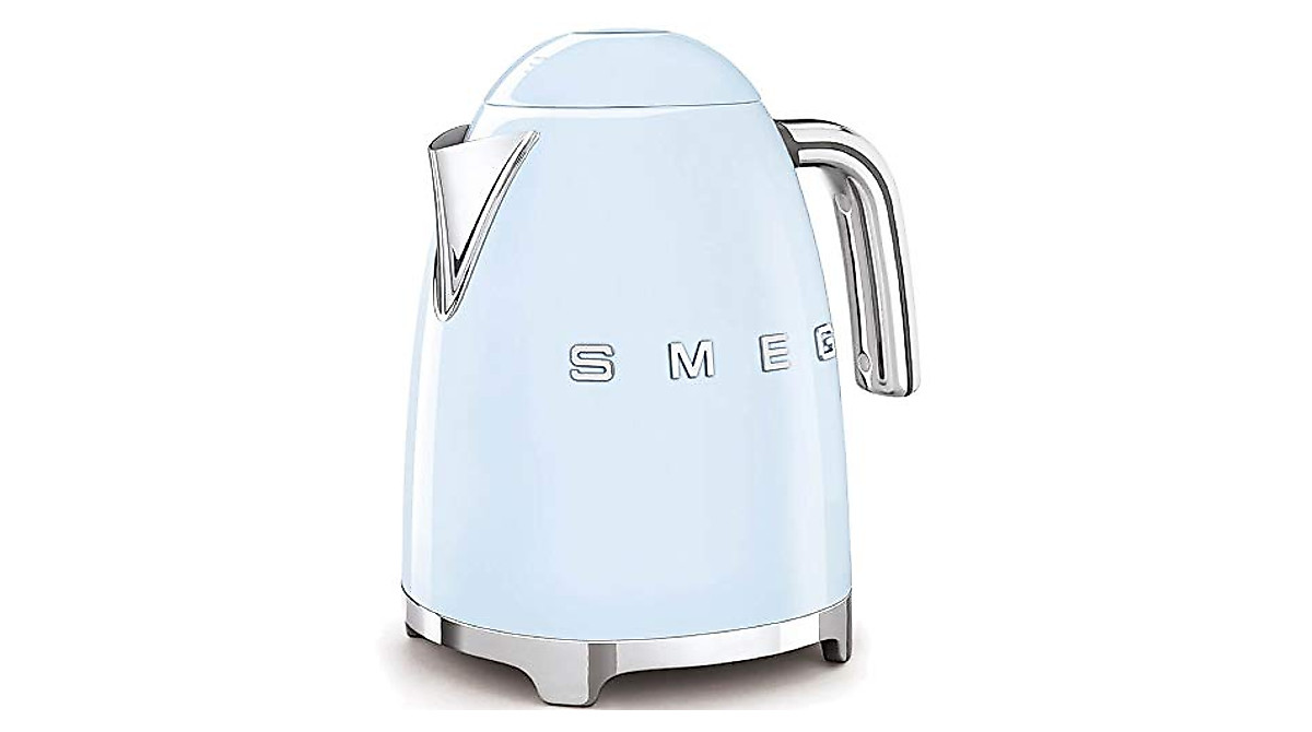 Smeg 50's Retro Coffee Machine & Kettle - Pastel Blue
