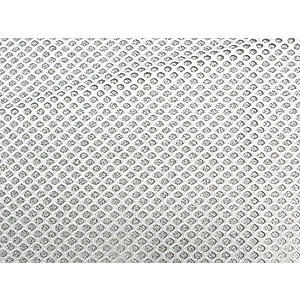 SyFabrics Sports Football Jersey mesh Fabric 58 inches Wide White