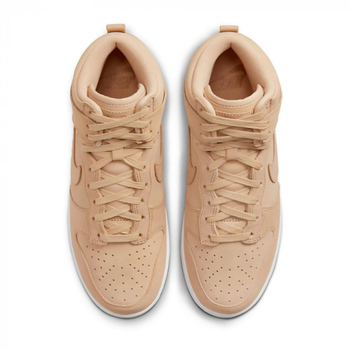 Nike Women's Dunk High premium shoe, Vachetta Tan/Vachetta Tan, 7.5