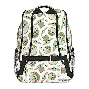 Sherrygeoffrey Kids Backpack Baby Yo-Da Backpack All Over Print Mini Backpack For Child School Bag Traveling Daypack, One Size