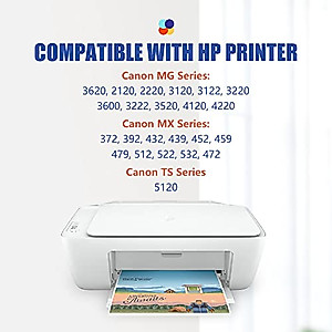 INKCLOUD Ink Cartridge Compatible with Canon PG-240XL CL-241XL 240 XL 241 XL for Canon Pixma MG3620 MG3600 MG3220 MG3222 MG2120 TS5120 MX472 MX452 MX512 MX532 Printer Ink (1 Black, 1 Tri-Color)