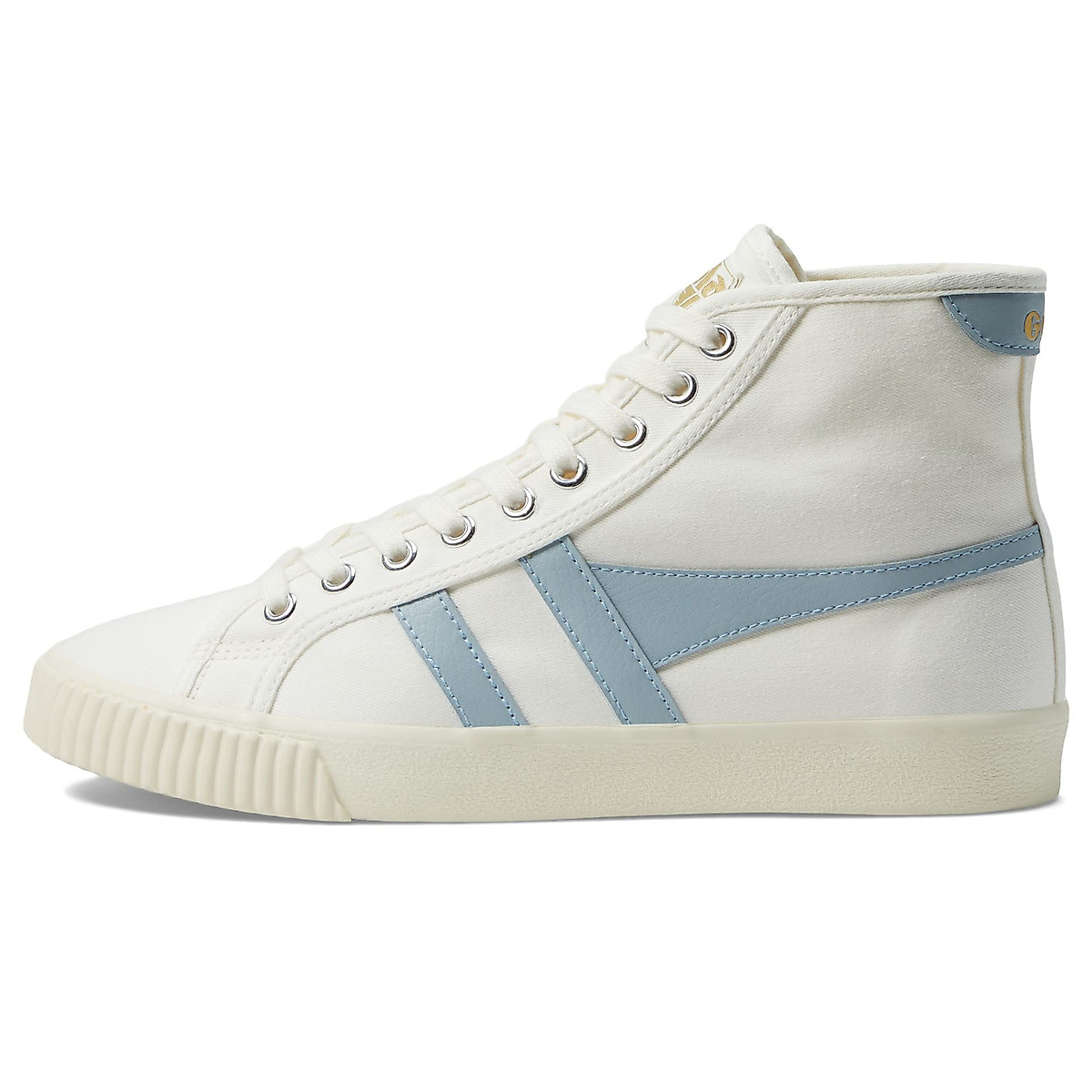 Gola Tennis Mark Cox High Off-White/Ice Blue 8 B (M)