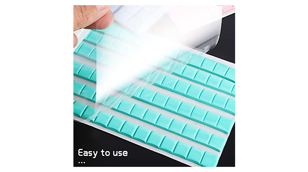 408 PCS Adhesive Sticky Tack Putty - Wall Safe & Reusable