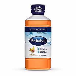 Pedialyte Electrolyte Solution, Mixed Fruit, Hydration Drink, 1 Liter
