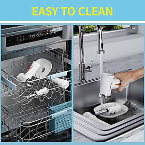 OTOmitra Dairy-Free Ice Cream Maker Attachment for KitchenAid Stand Mixer, Frozen Fruit Soft Serve Maker, Healthy Sorbet Maker, Frozen Yogurt Maker, Dishwasher Safe Natural Soft Serve Ice Cream Maker