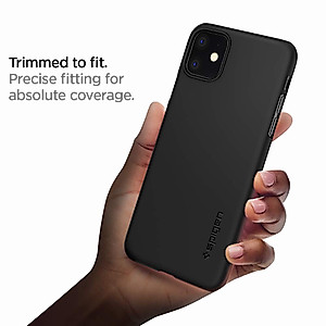 Spigen Thin Fit Designed for Apple iPhone 11 Case (2019) - Black