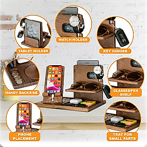 Taidesor Custom Dad Jokes Rad Jokes Clinton mens gift box desk organizer tray, Personalized best boyfriend gifts desk organizers for kids, Engraved spiritual gifts for men