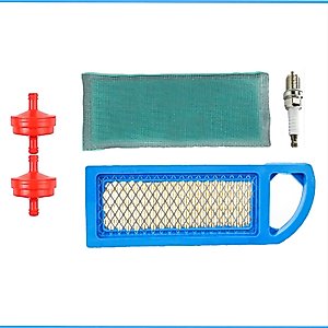 Fremnily Lt1000 Air Filter Tune Up Kit with Fuel Filter Spark Plug Compatible with Craftsman Lt1000 Intek 15-18.5 HP Parts Engine Lawn Mower
