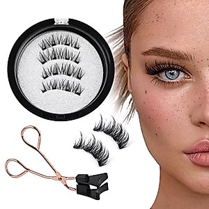 wiwoseo False Eyelashes Fluffy Wispy Faux Mink Lashes Valentines Festival Styles Dramatic 3D Effect Butterfly Colorful Decorative Fake Eyelashes for New Year Cosplay Party Stage