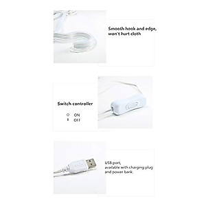 LED Cloth Hanger Neon Light Sign Wedding Dress Bedroom Romantic Decoration (Pink)