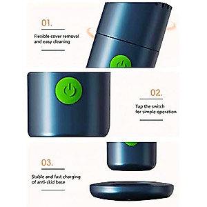 The Fruit And Vegetable Purifier Adopts Hydroxyl Water Ion Purification Technology, IPX7 Waterproof Uses Titanium Electrodes, Safe And Durable. Built-in 4400mah High-capacity Battery, Smaller Than A S