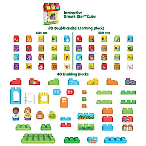 LeapFrog LeapBuilders ABC Smart House, 61 pcs, 2 To 5 Years