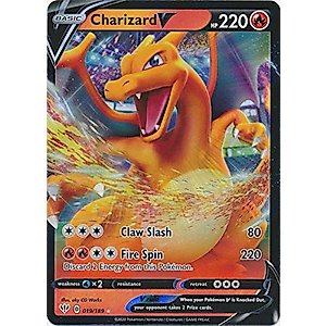 Pokemon - Charizard V - 019/189 - Ultra Rare