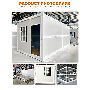 China Folding Container House Fast Fold Out Flat Pack Prefabricated 20ft 40ft Foldable Portable Modular Tiny Houses Homes Camps