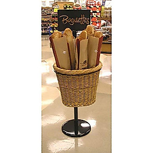 Mobile Merchandisers Single Basket Stand
